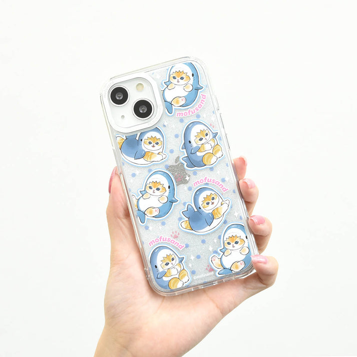 mofusand Camera Frame iPhone対応ケース(サメにゃん) | mofusandもふもふマーケット