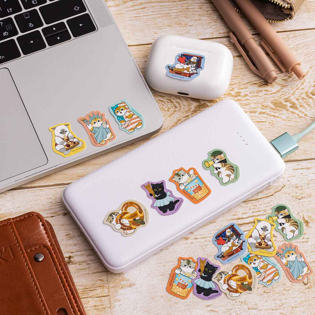 mofusand mofumofu journey Flake Stickers (Freemeows) | mofusandもふもふマーケット