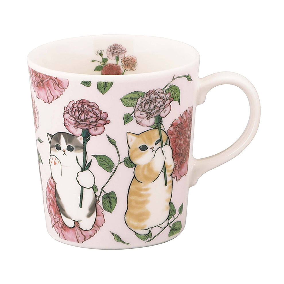 mofusand × HIBIYA-KADAN Mug Cup (Pink) | mofusand mofumofuMarket